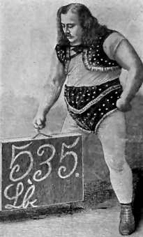 Louis Cyr: El hombre más fuerte que ha existido - El Gallinazo